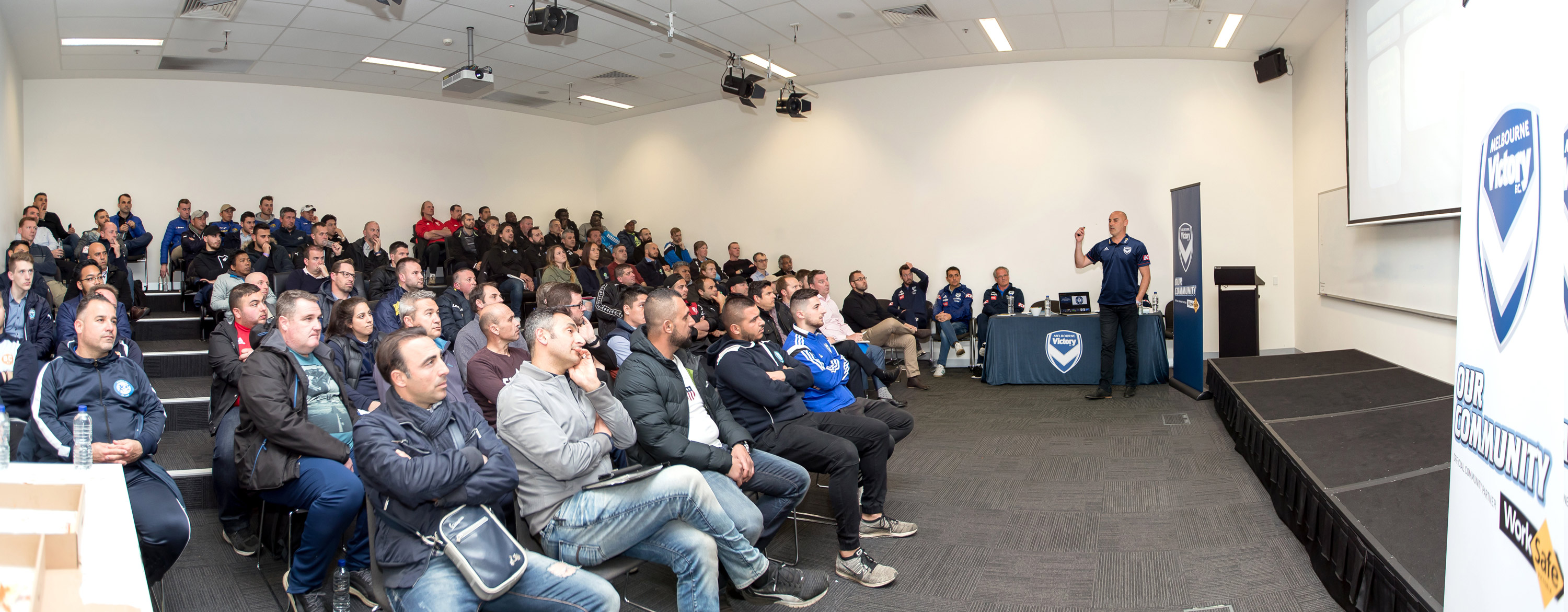 Senior football staff host Club Victory coaches | Melbourne Victory