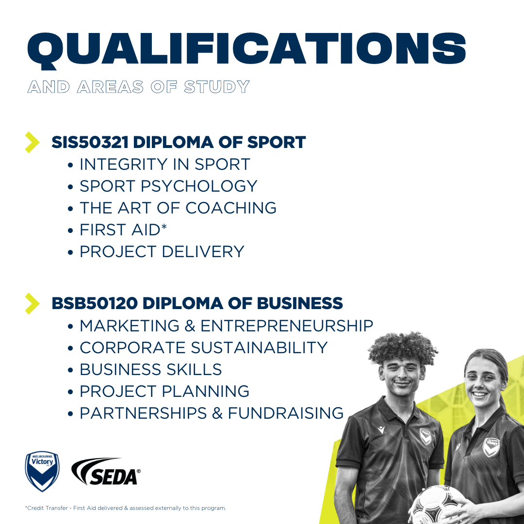 Melbourne Victory & SEDA's Sport & Business Program returns