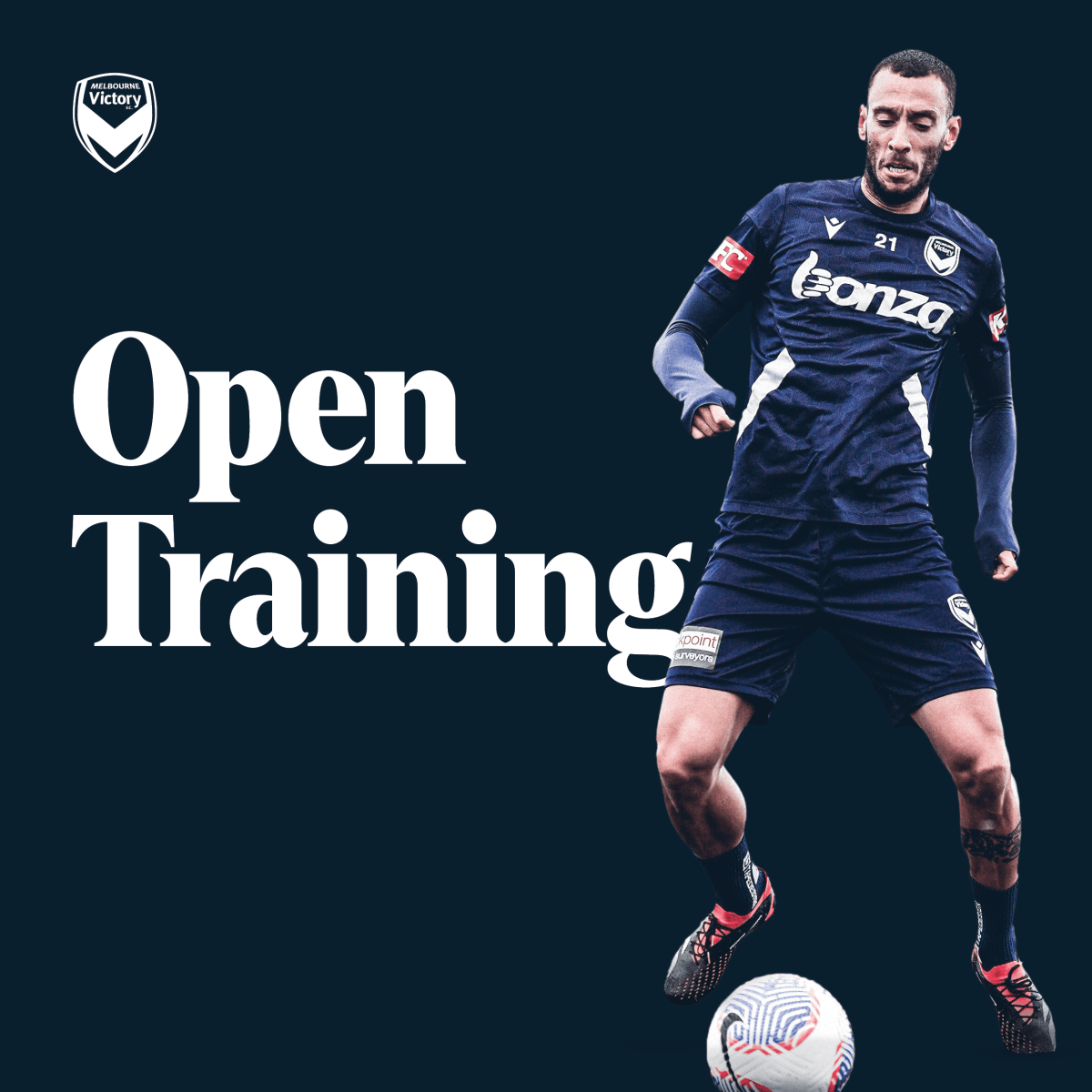 Open Training Session - This Tuesday | Melbourne Victory