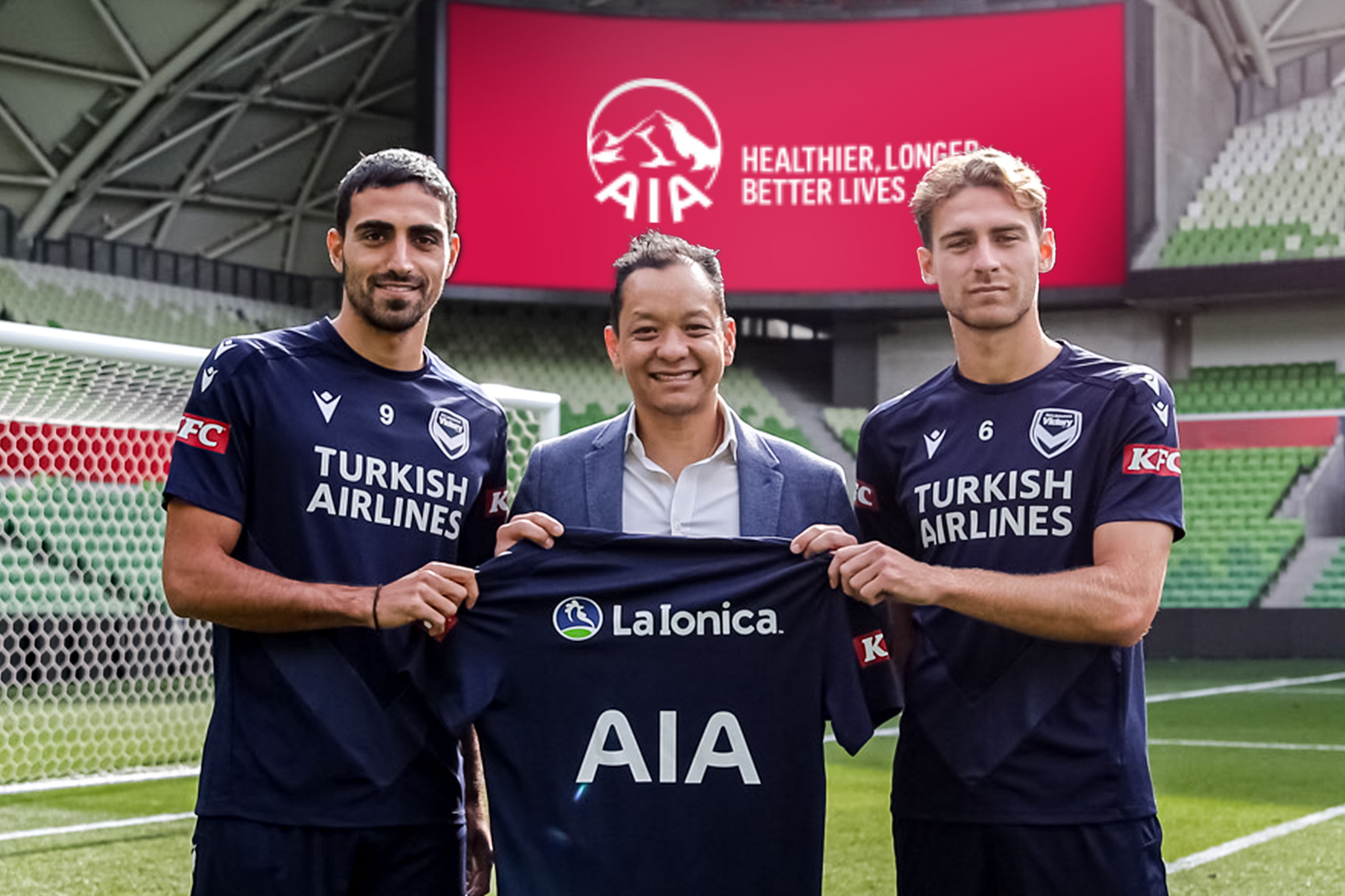 Melbourne Victory Announces AIA Australia as the Club’s Health and Wellbeing Partner and ...