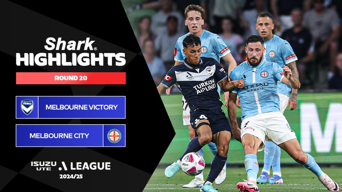 Melbourne Victory v Melbourne City – Shark Highlights | Isuzu UTE A ...