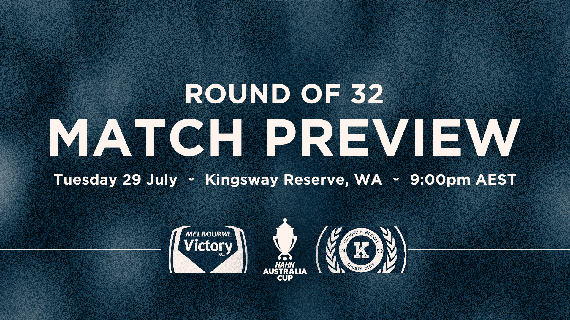 Match Preview | Victory vs Olympic Kingsway | Melbourne Victory