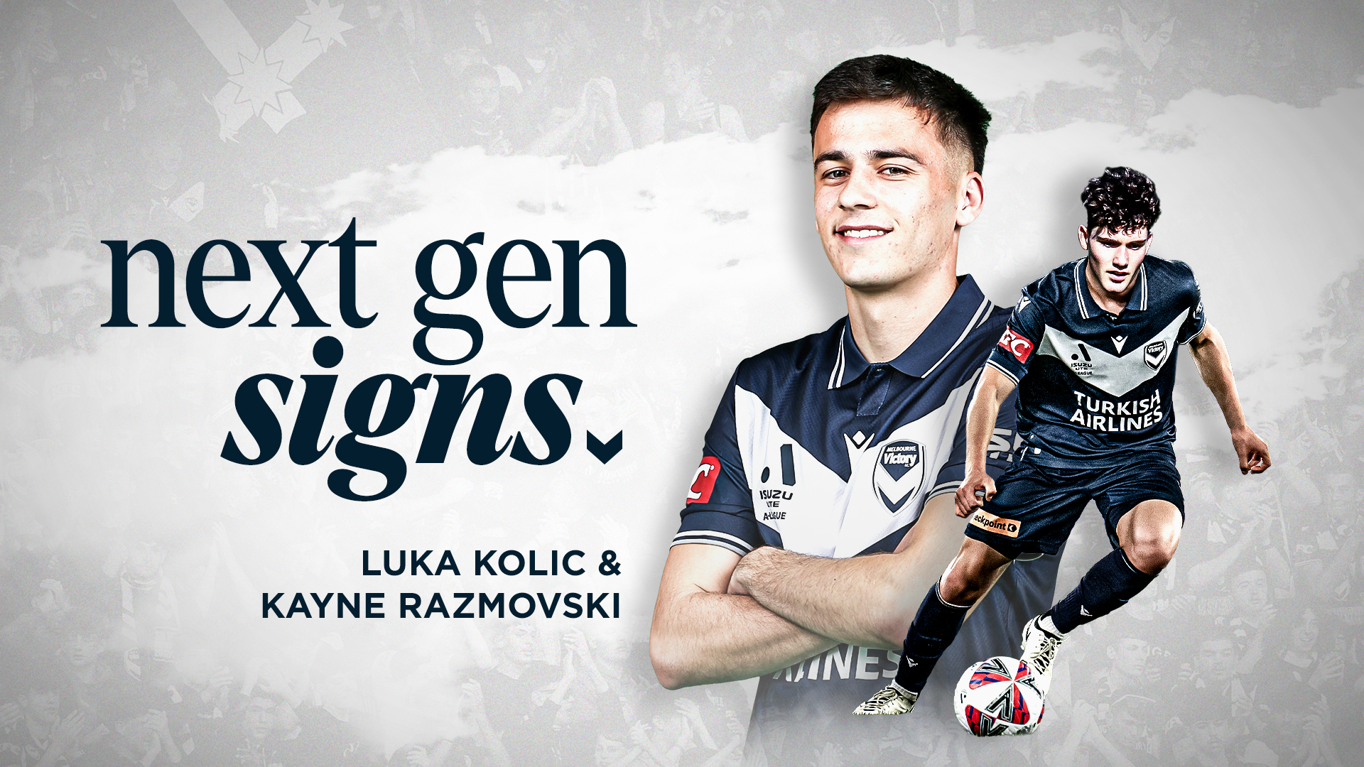 Academy young guns Razmovski and Kolic sign | Melbourne Victory