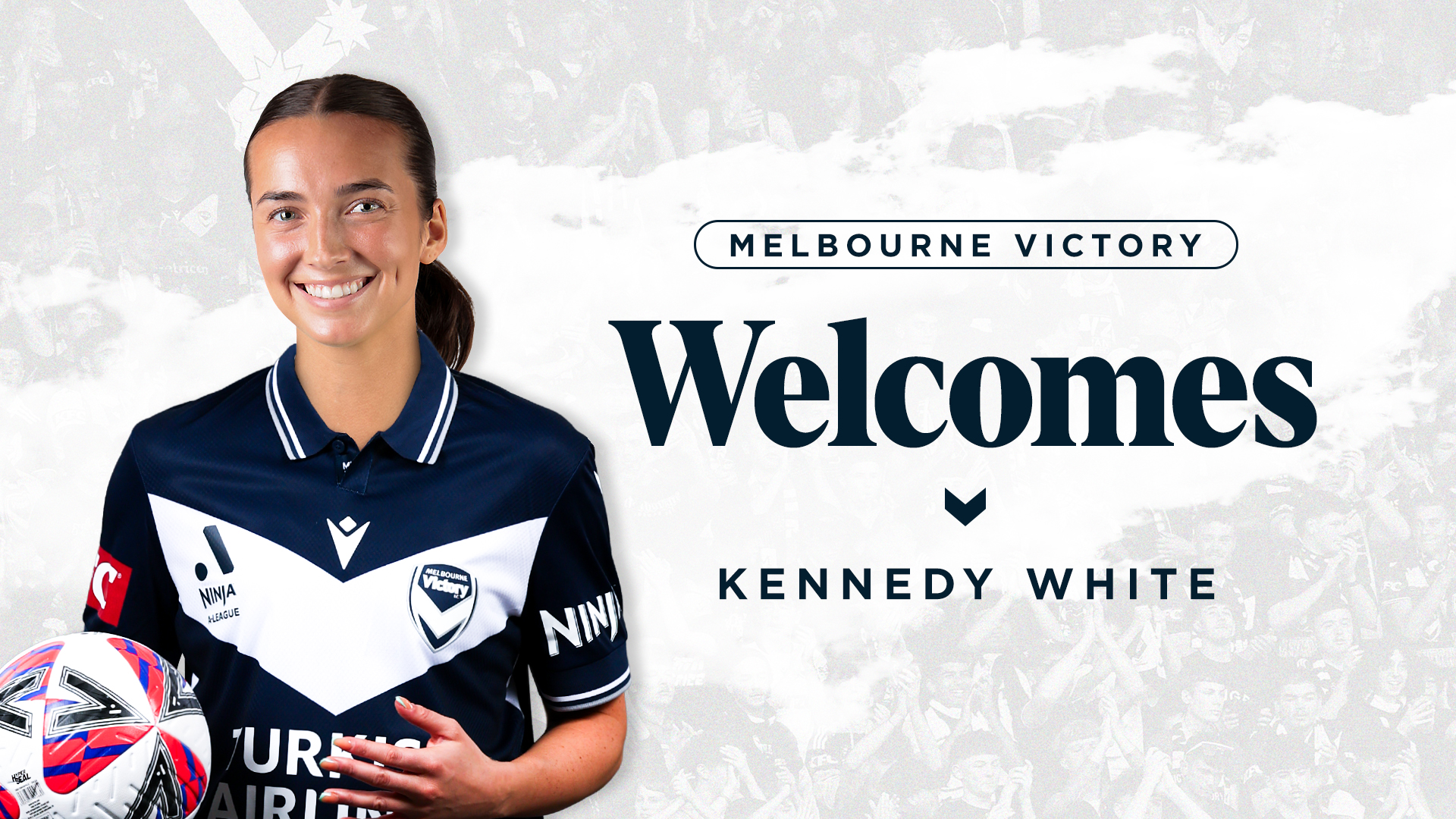 Melbourne Victory sign American Kennedy White | Melbourne Victory