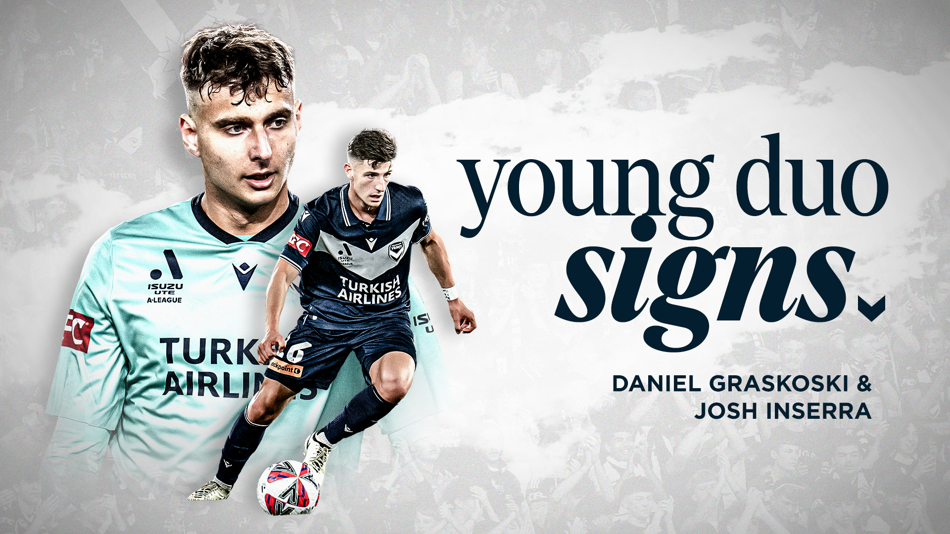Melbourne Victory young duo Graskoski and Inserra extended | Melbourne ...