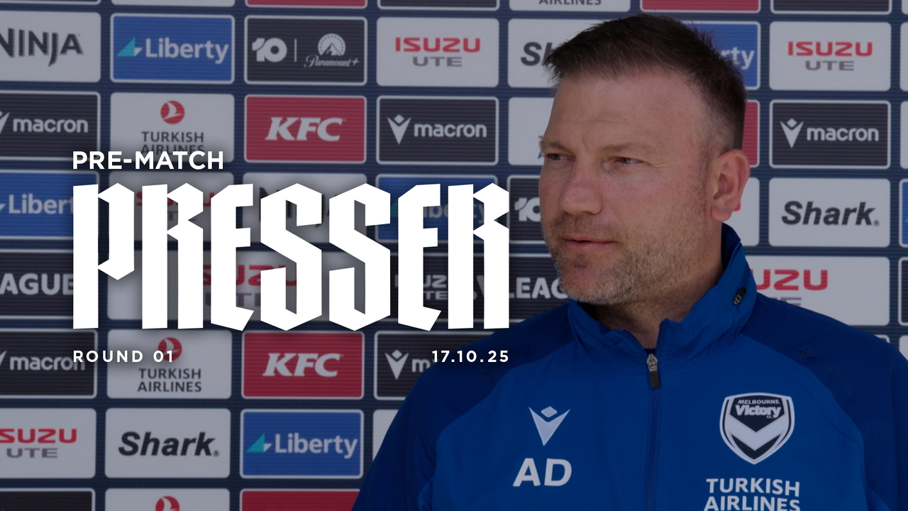 Arthur Diles previews Victory's Round 1 clash | Melbourne Victory