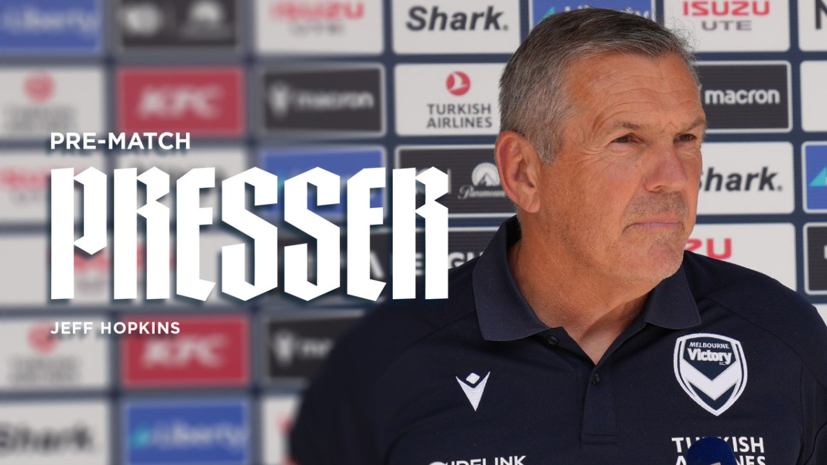 PRESS CONFERENCE | Jeff Hopkins — Round 04 | A-League Women Videos