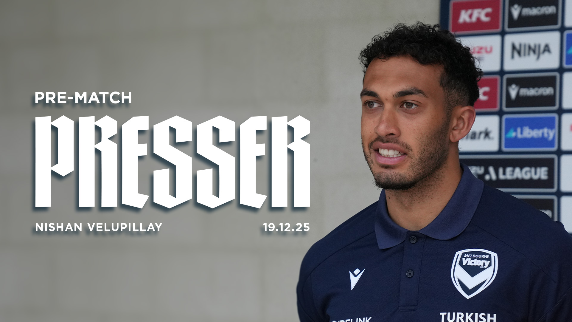 Victory's Velupillay pumped for Christmas Derby | Melbourne Victory