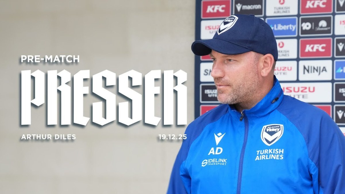 PRESS CONFERENCE | ARTHUR DILES— Round 09 | A-Leagues Videos