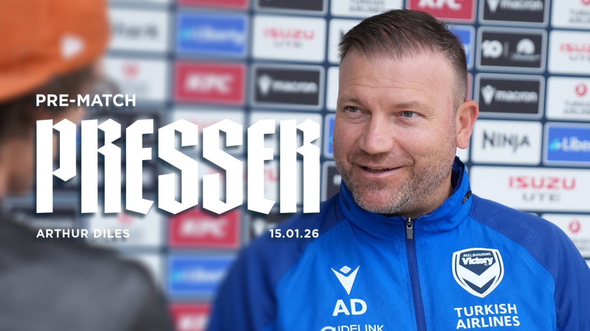 PRESS CONFERENCE | ARTHUR DILES – Round 13 | A-Leagues Videos